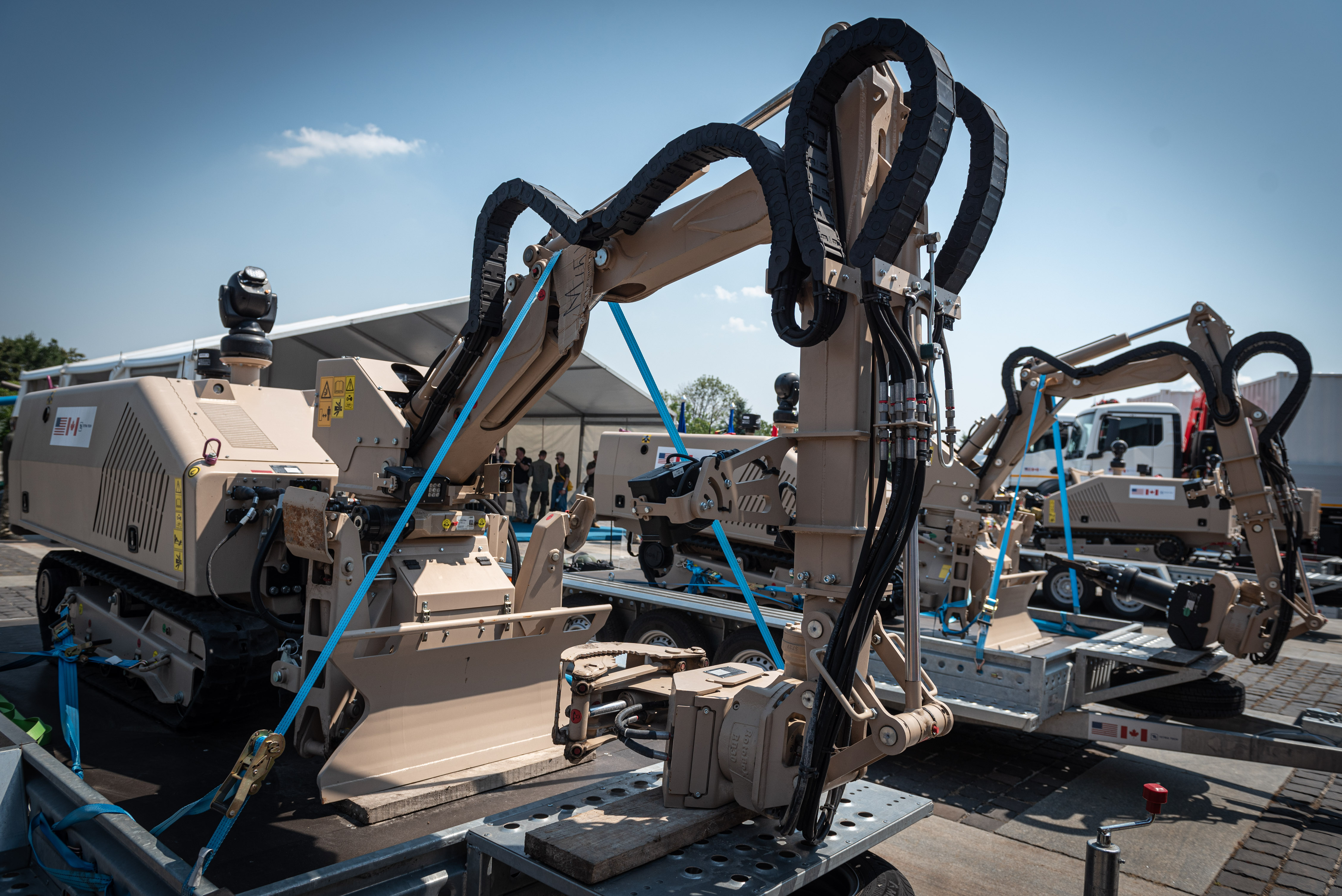 The United States Provides Demining Machines And Other Equipment to the ...