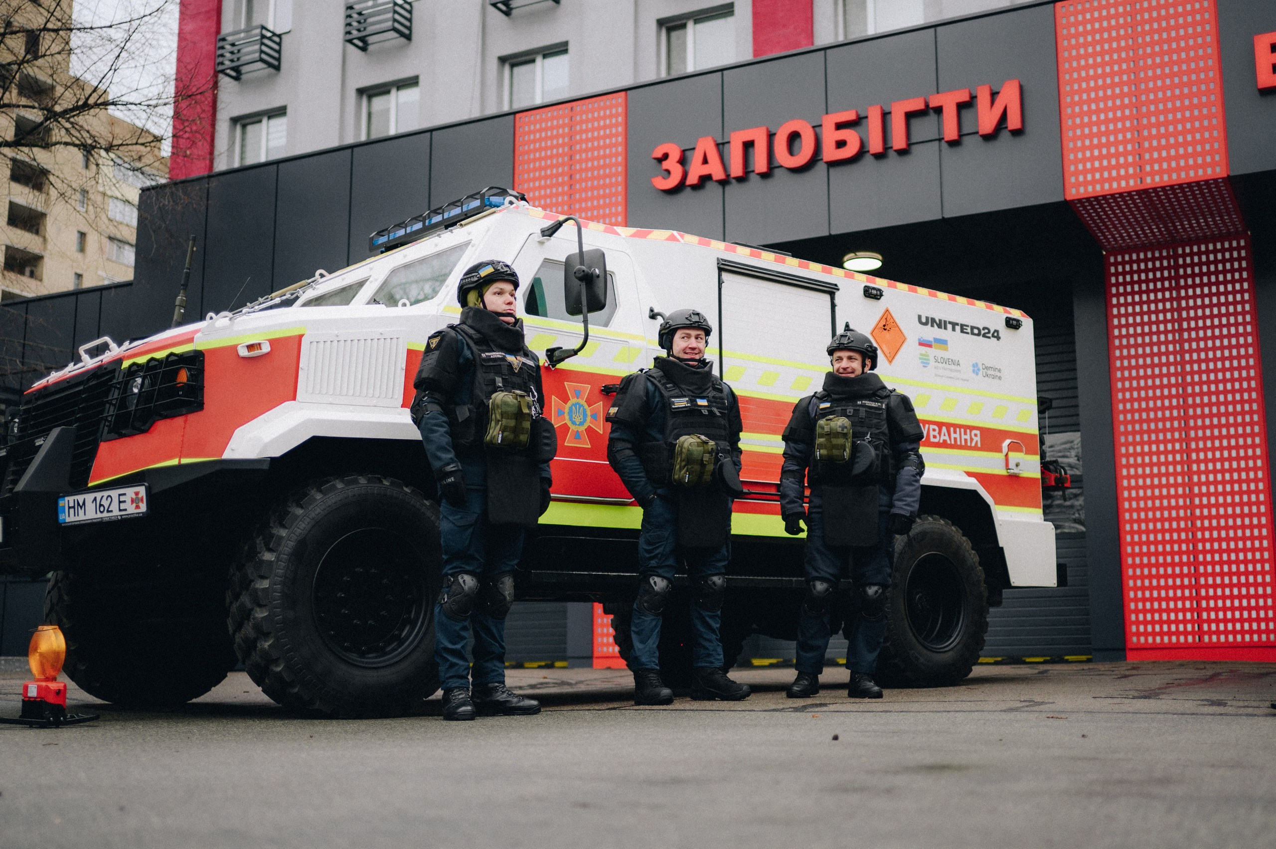 The State Emergency Service of Ukraine Receives Three Pyrotechnic ...
